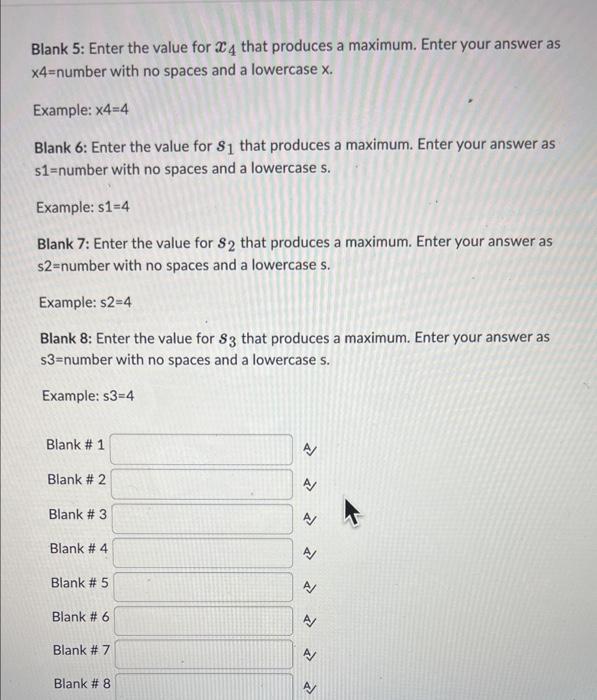 Use the completed simplex table below to give the | Chegg.com