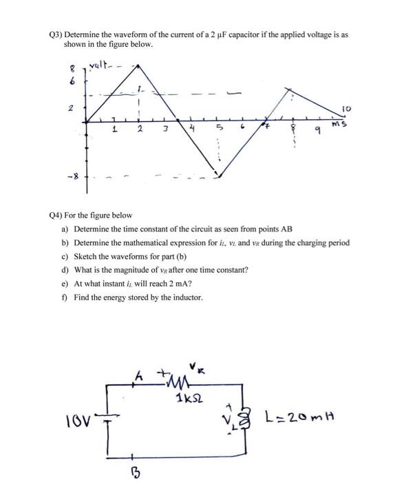 Solved Q1) In the circuit below: Calculate a) The load | Chegg.com