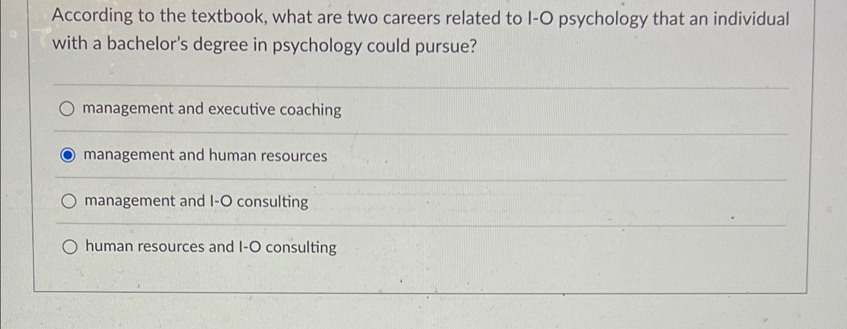 Solved According to the textbook, what are two careers | Chegg.com