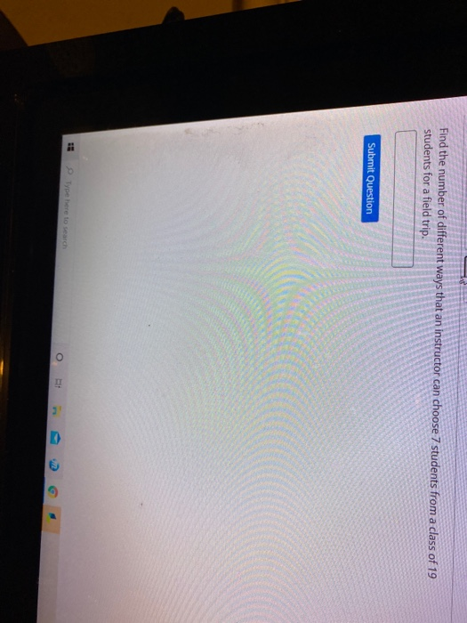 Solved Find the number of different ways that an instructor | Chegg.com