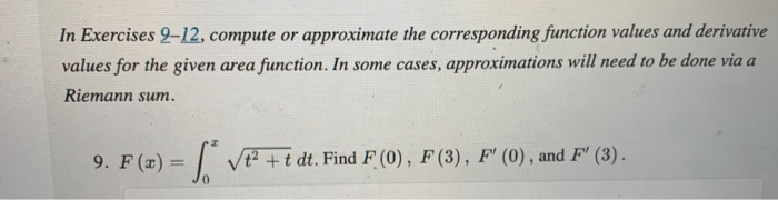 Solved In Exercises 2-12, compute or approximate the | Chegg.com