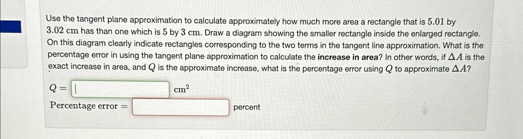 Solved Use the tangent plane approximation to calculate | Chegg.com