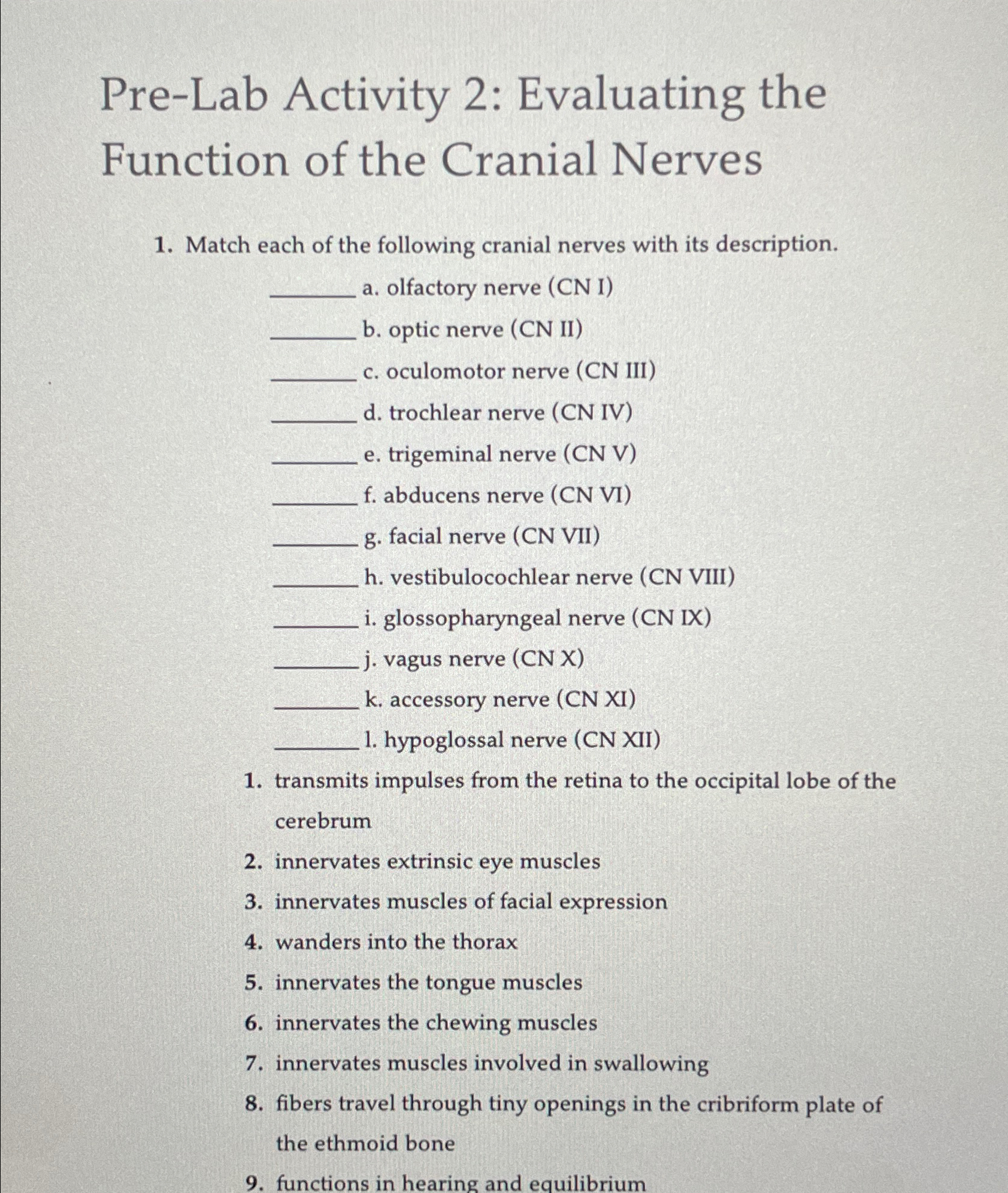 Solved Pre-Lab Activity 2: Evaluating theFunction of the | Chegg.com