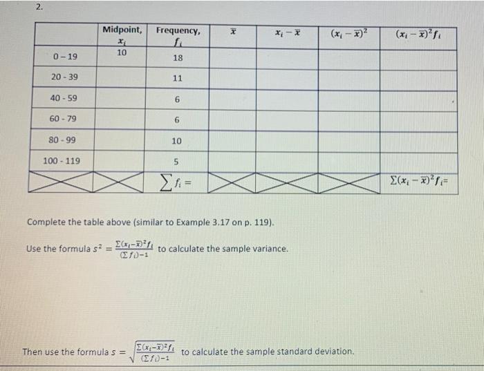 Solved Statistics Grouped Data Assignment 1. Frequency.fi | Chegg.com