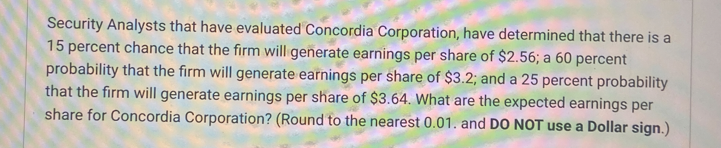 Solved Security Analysts that have evaluated Concordia | Chegg.com