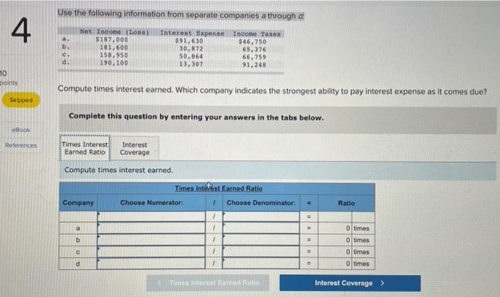 Solved Exercise 9-16 Computing and interpreting times | Chegg.com