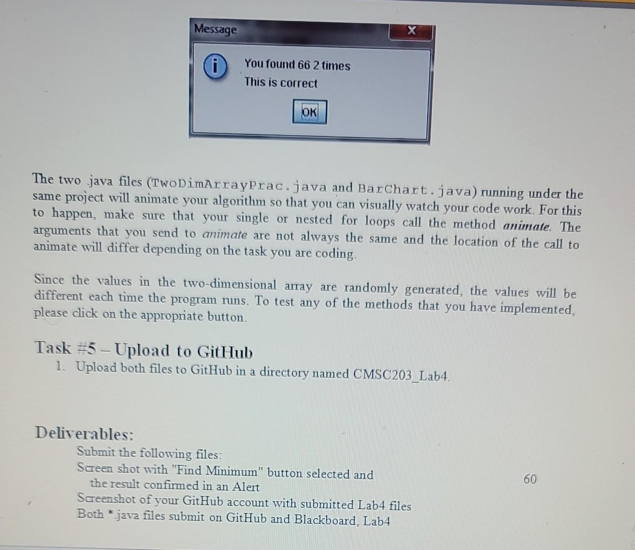 Animation of Multidimensional Programming Activity | Chegg.com