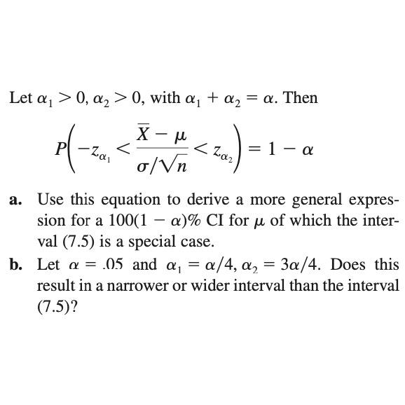 Solved Let α1>0,α2>0, ﻿with α1+α2=α. | Chegg.com