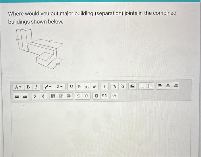 Solved Where would you put major building (separation) | Chegg.com