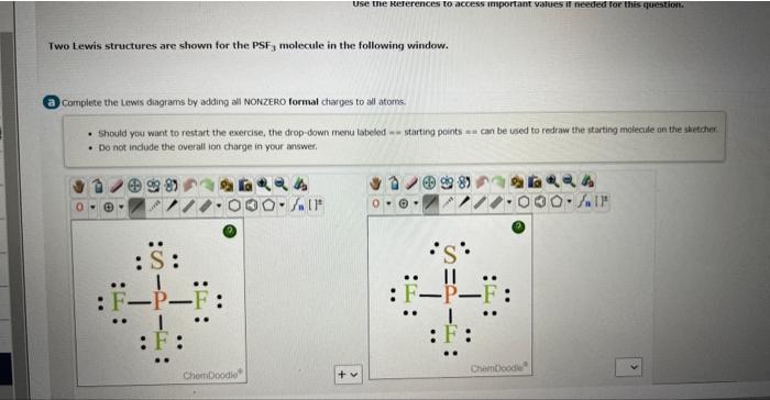 Solved Two Lewis Structures Are Shown For The PSF3 Molecule, 60% OFF Solved Two Lewis Structures Are Shown For The PSF3 Molecule, 60% OFF