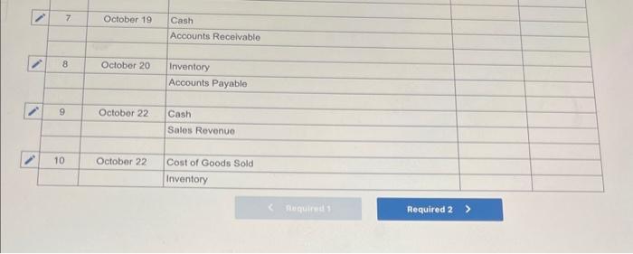 Solved the last 2 picturea show the transaction list in | Chegg.com