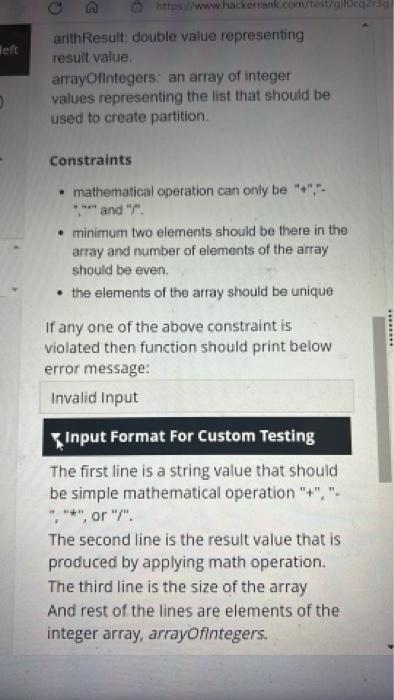 Solved Given a list of strictly unique positive integers | Chegg.com