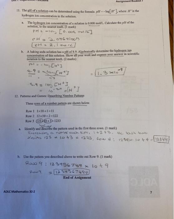 Unit 7 Exponential And Logarithmic Functions Homework 6 Solving ... Unit 7 Exponential And Logarithmic Functions Homework 6 Solving ...