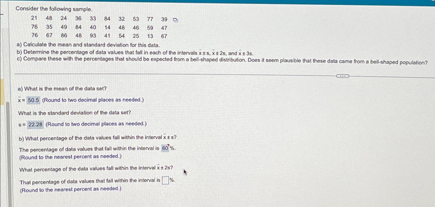 Solved Consider the following | Chegg.com