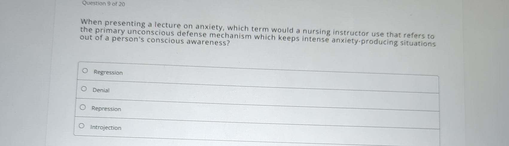 Solved Question 9 ﻿of 20When presenting a lecture on | Chegg.com