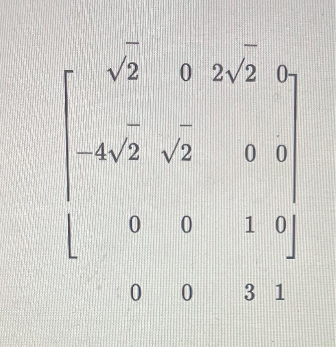 Solved Use the Gauss-jordan method to find the inverse of | Chegg.com