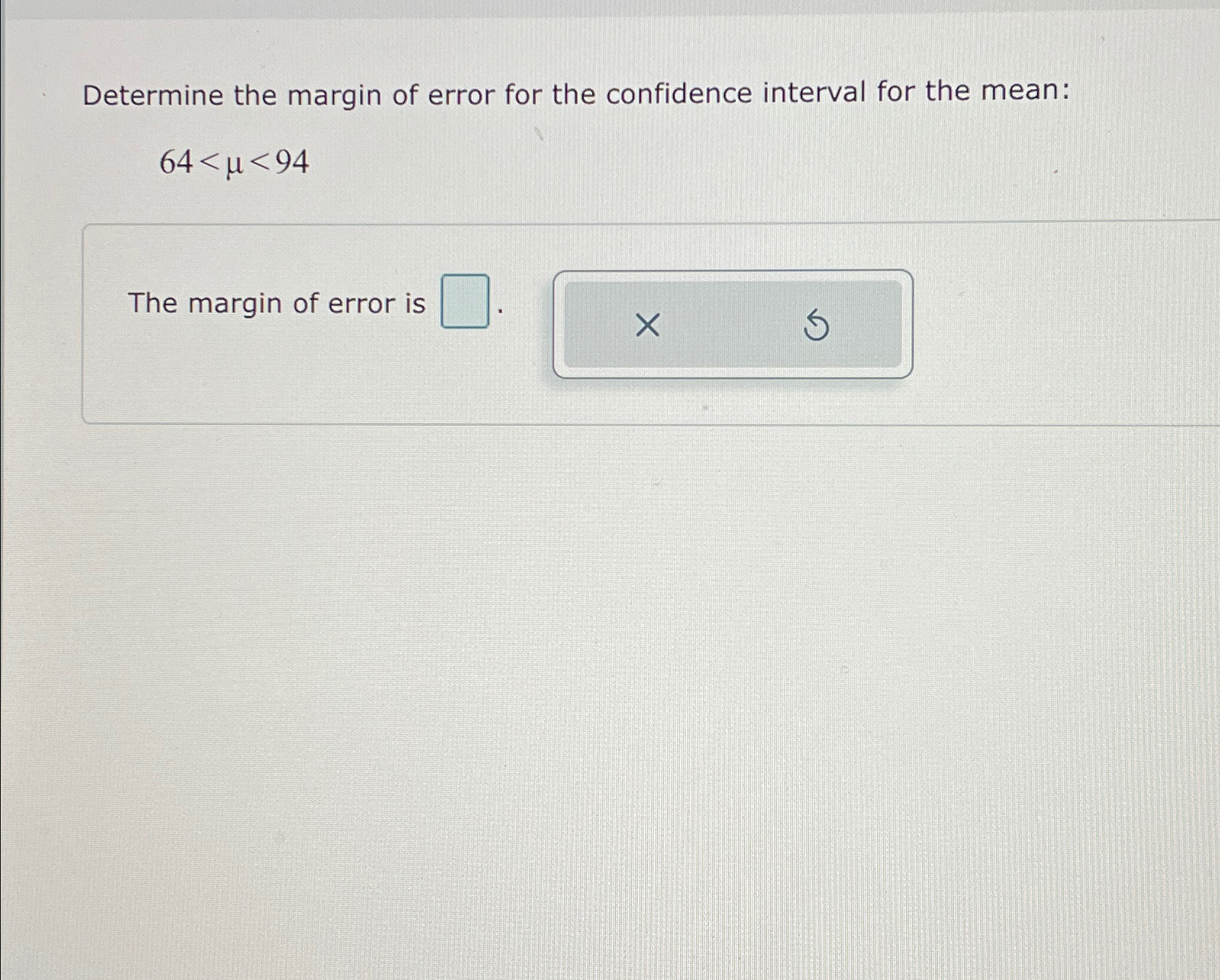 Solved Determine the margin of error for the confidence | Chegg.com