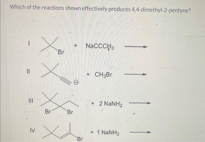 Solved Which of the reactions shown effectively produces | Chegg.com