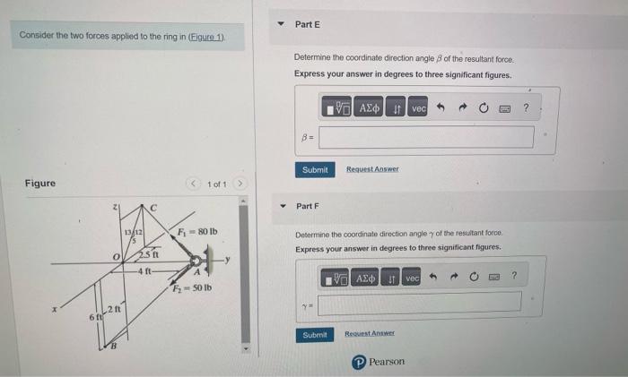 Solved Express F1 force as a Cartesian vector. Enter the | Chegg.com Solved Express F1 force as a Cartesian vector. Enter the | Chegg.com