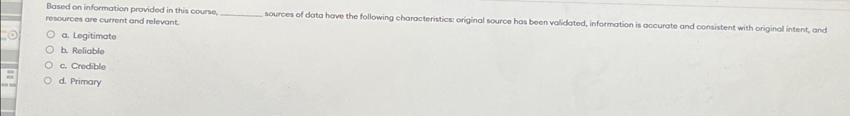 Solved Based on information provided in this course, | Chegg.com