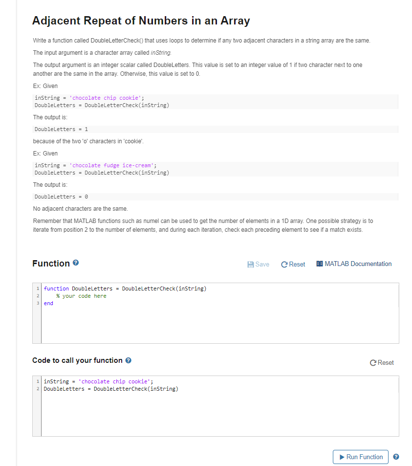 Solved Adjacent Repeat of Numbers in an ArrayWrite a | Chegg.com