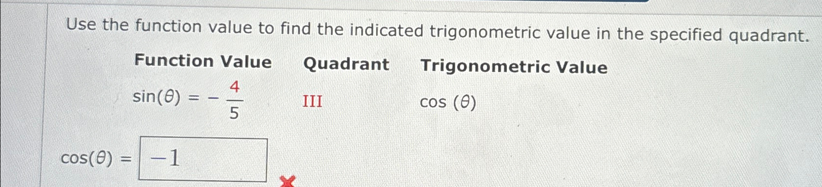 Solved Use The Function Value To Find The Indicated