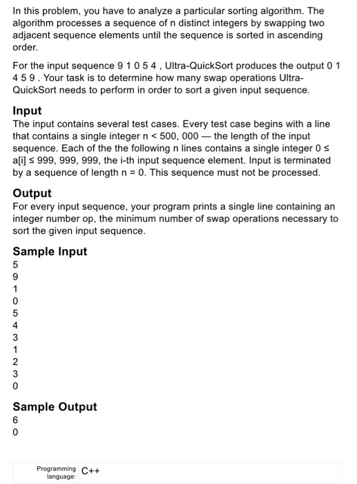 Solved In this problem, you have to analyze a particular | Chegg.com