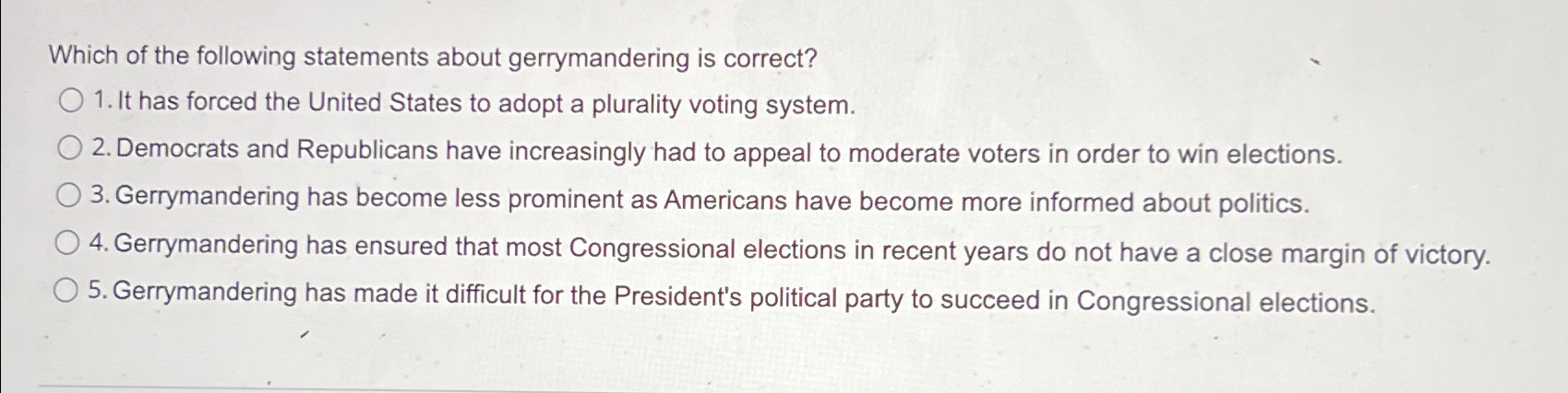 Solved Which of the following statements about | Chegg.com