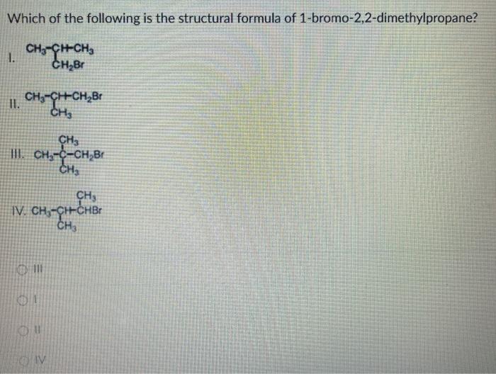 Solved Which of the following is the structural formula of | Chegg.com