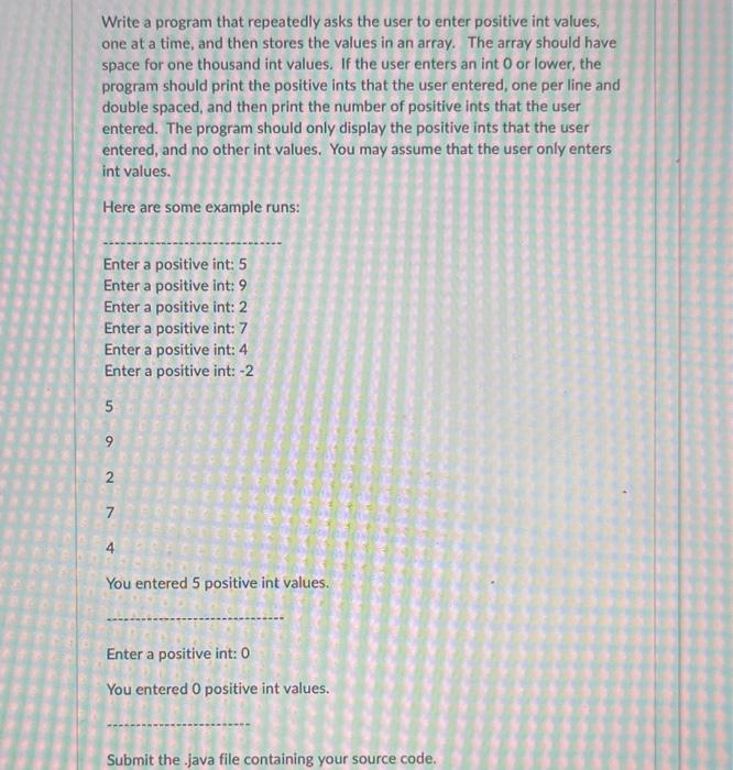 Solved Write a program that repeatedly asks the user to | Chegg.com