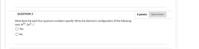 Solved What does the each four quantum numbers specify? | Chegg.com
