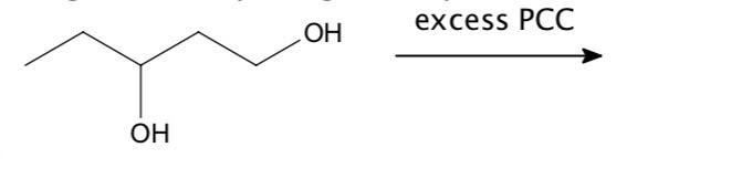 Solved ОН excess PCC ОН HC NaoMe -I heat 1. HgSo, H2S04 | Chegg.com