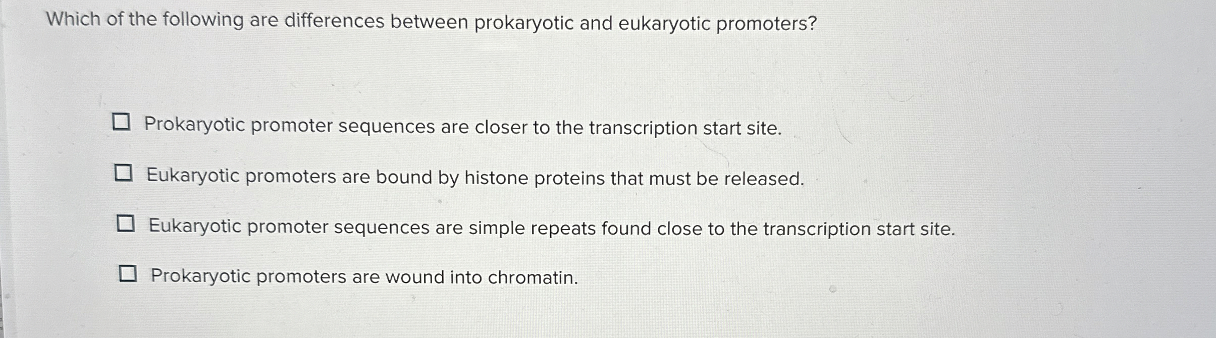 Solved Which of the following are differences between | Chegg.com