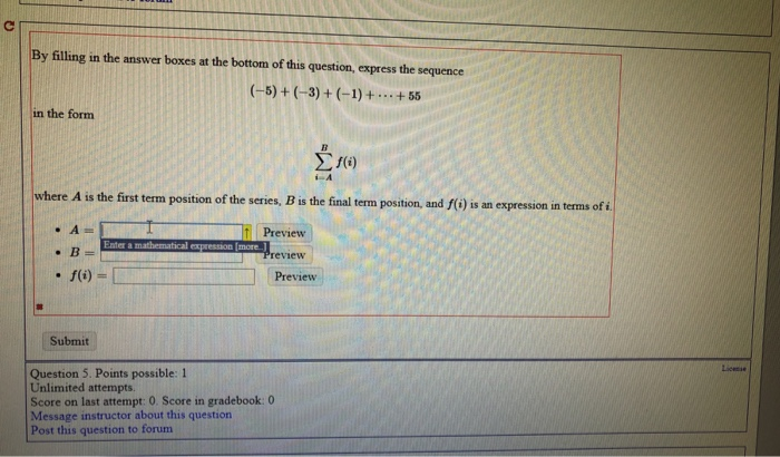 Solved By filling in the answer boxes at the bottom of this | Chegg.com