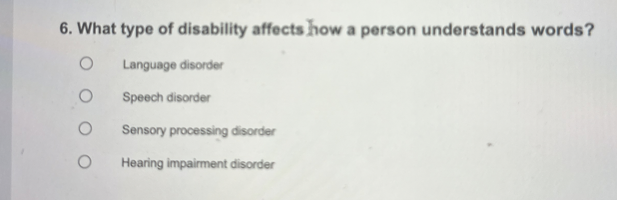 Solved How does the social model of disability define a | Chegg.com