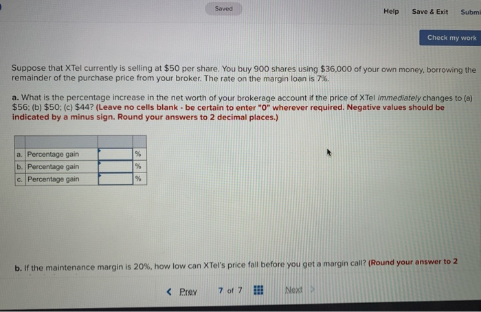 Solved Saved Help Save & Exit Subm Check my work Suppose | Chegg.com