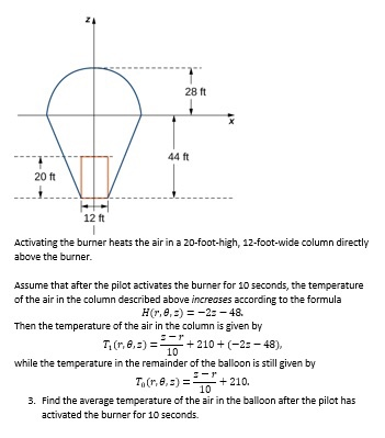 Solved Project 2 - Hot air balloons Hot air ballooning is a | Chegg.com