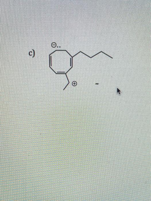 Solved 39 ) Draw resonance structure, usc two curved arrows | Chegg.com