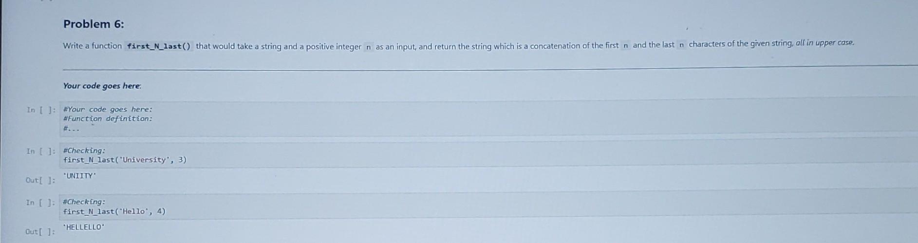 Solved Your code goes here: ]: fyour code goes here: | Chegg.com