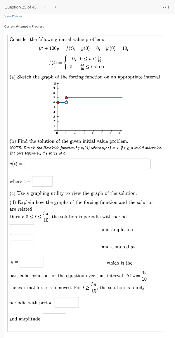 Solved Question 25 of 45-1View PoliciesCurrent Attempt in | Chegg.com Solved Question 25 of 45-1View PoliciesCurrent Attempt in | Chegg.com