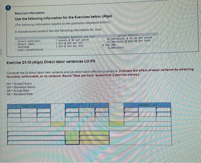 Solved Required Information Use the following information | Chegg.com