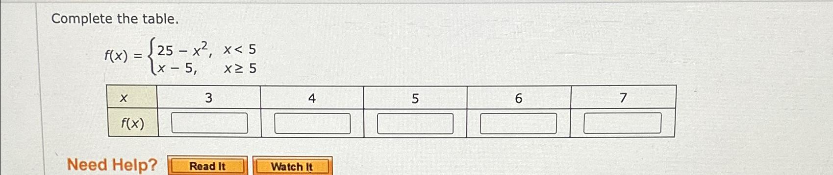 Solved Complete the | Chegg.com