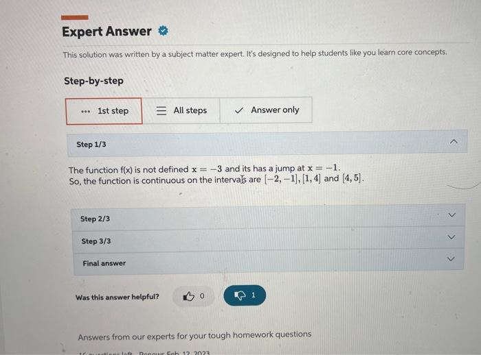 Solved step 1i alredy got the answer from one of the expert | Chegg.com
