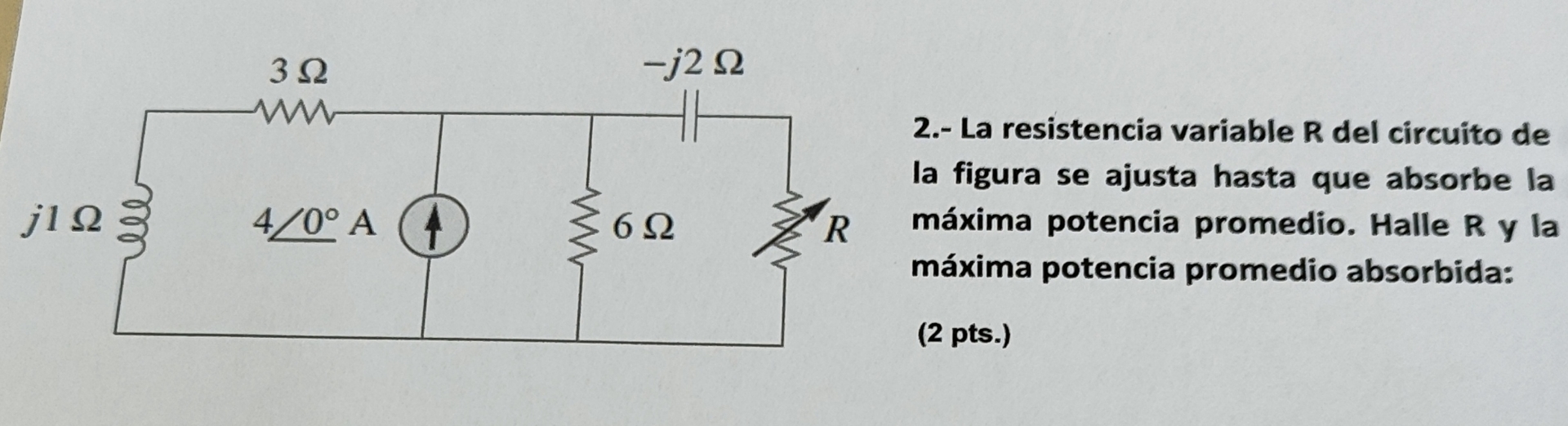 Solved La resistencia variable R ﻿del circuito de la figura | Chegg.com