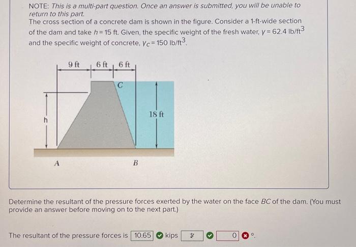 Solved NOTE: This is a multi-part question. Once an answer | Chegg.com