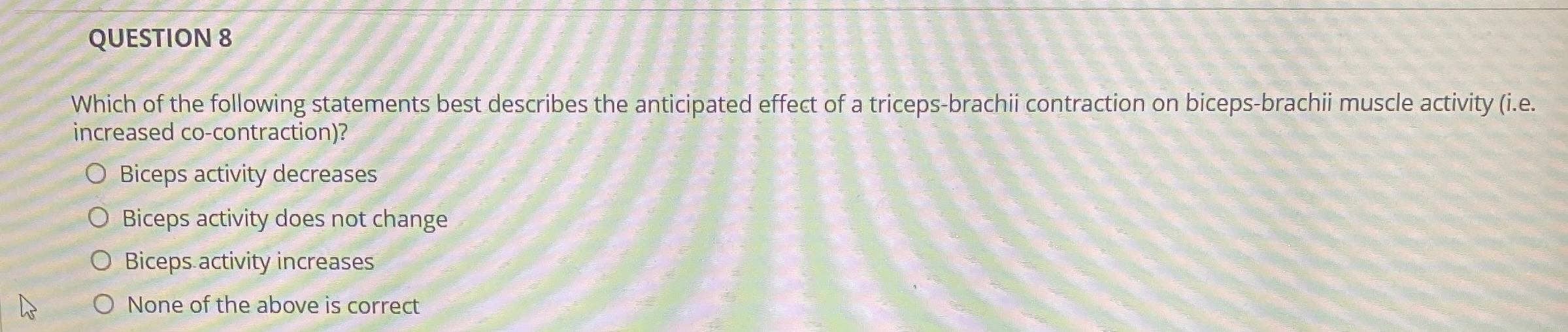 Solved QUESTION 8Which of the following statements best | Chegg.com