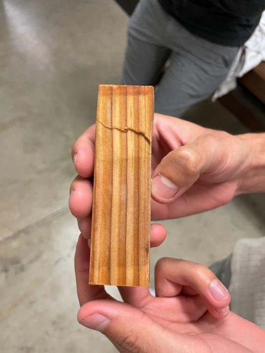 Solved compare the modes of failure for the wet and dry | Chegg.com