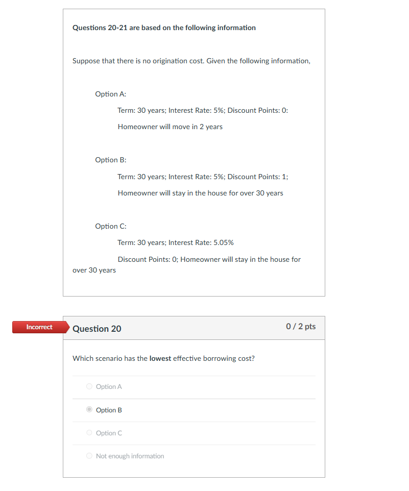 Solved Questions 20-21 ﻿are based on the following | Chegg.com