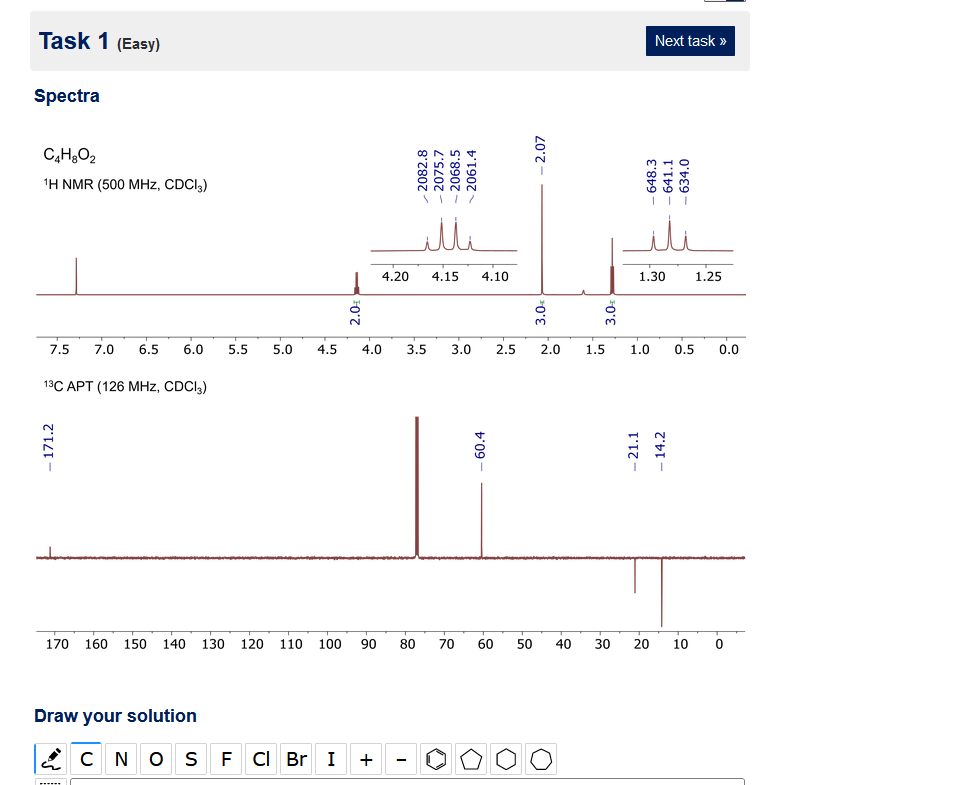 Solved Task 1 (Easy)Spectra ﻿)Draw your solutionPlease draw | Chegg.com