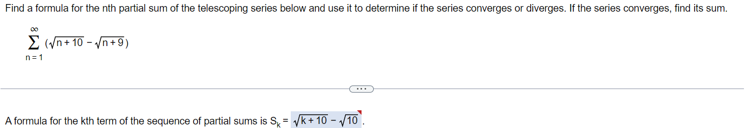 Solved How to find the formula for the kth term of this | Chegg.com